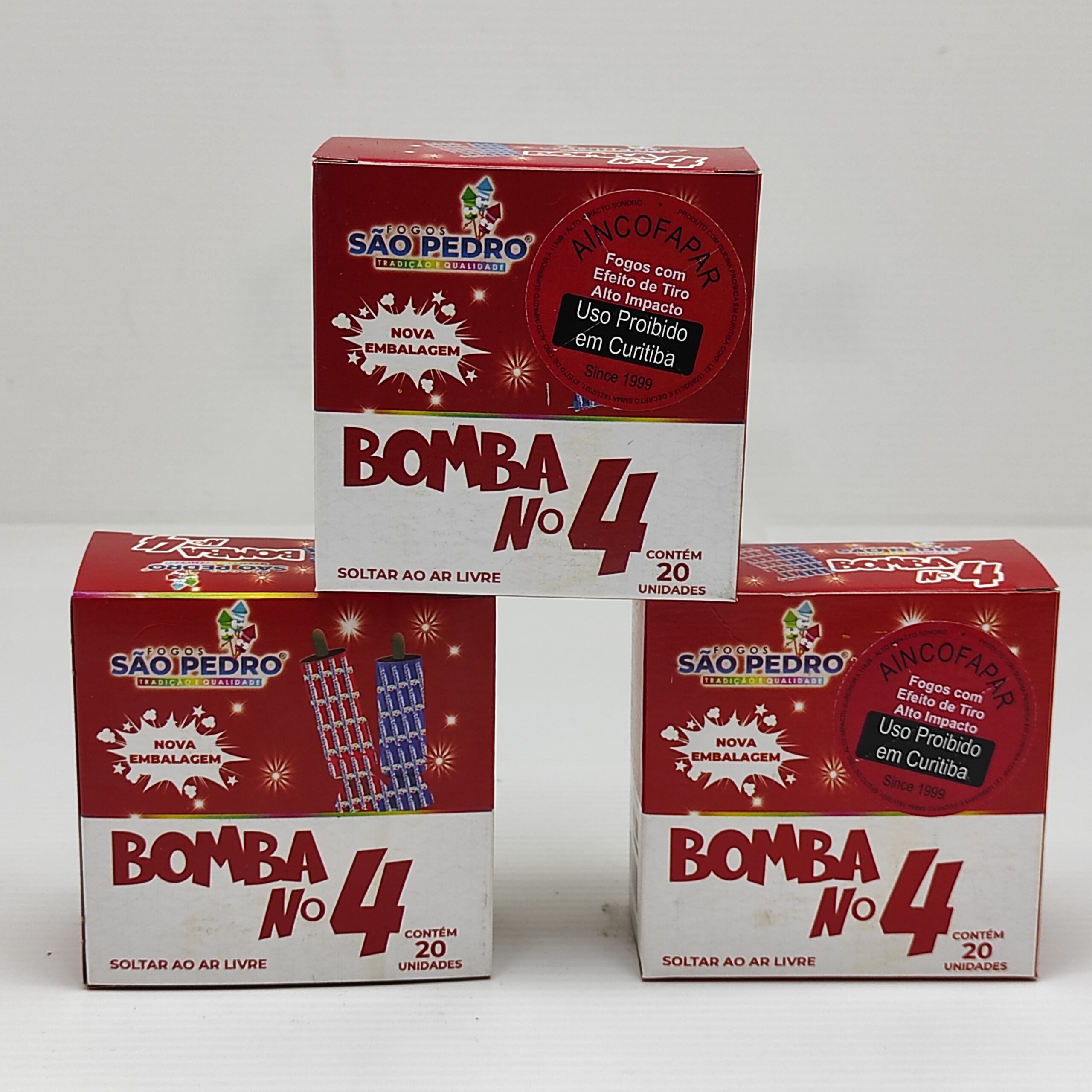 Bomba n°1 20 Unidades – Aymoré Fogos